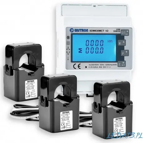 EASTRON SDM 630MCT-ETL （ESCT-T24 250A/1A）(three phase) | Tienda en ...